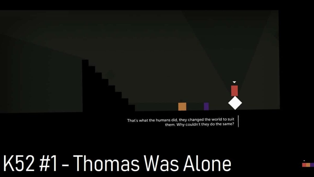 K52 #1 – Thomas Was Alone [PC] – arhn.eu